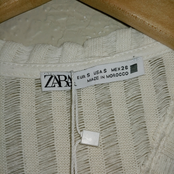 Zara | Dresses | Nwt S Zara Sleeveless Midi Knit Fringe Dress | Poshmark